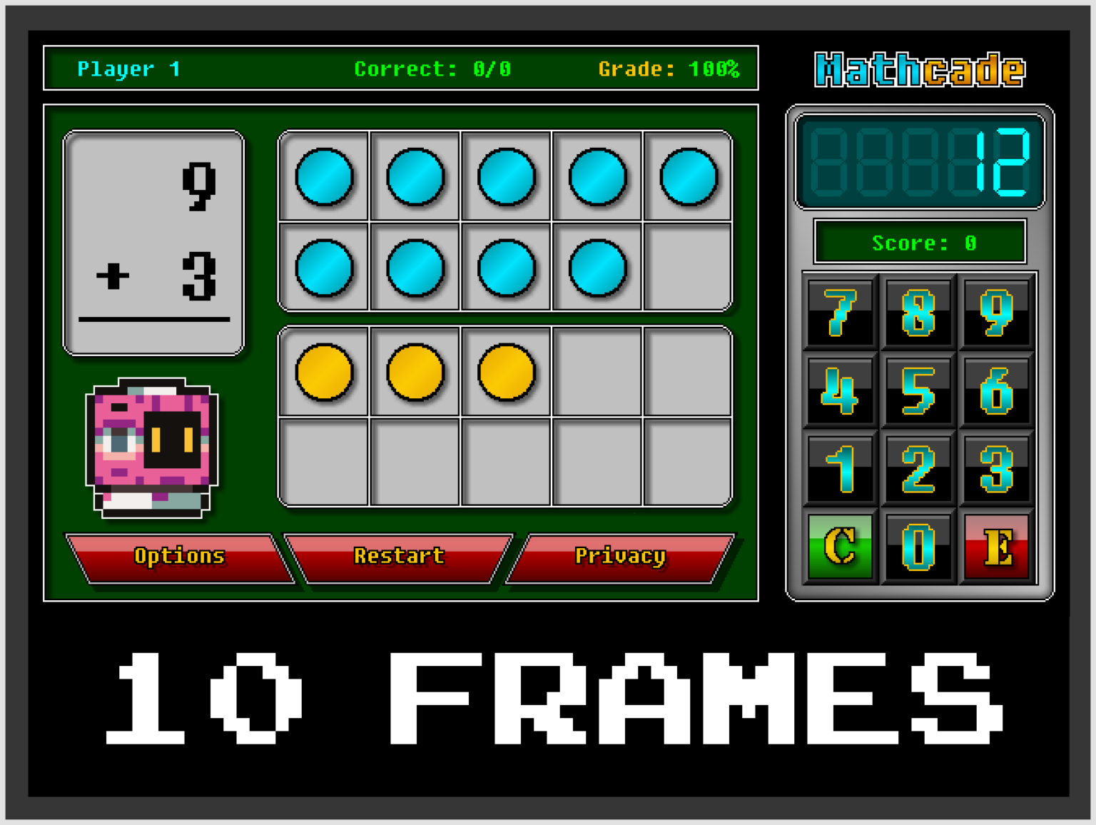 Mathcade – Math Arcades and Interactive Games